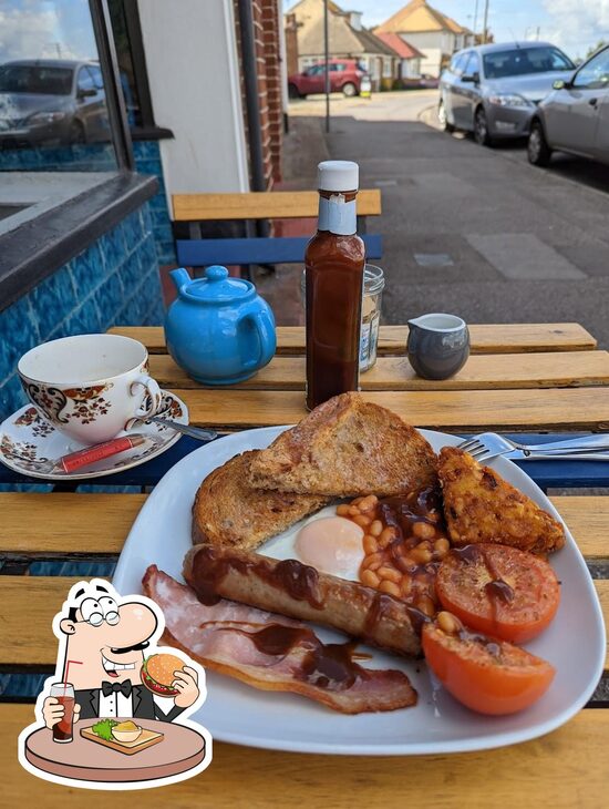 Menu at The Parlour cafe, Birchington-on-Sea