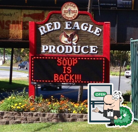 Menu at Red Eagle Produce restaurant, Woodbury