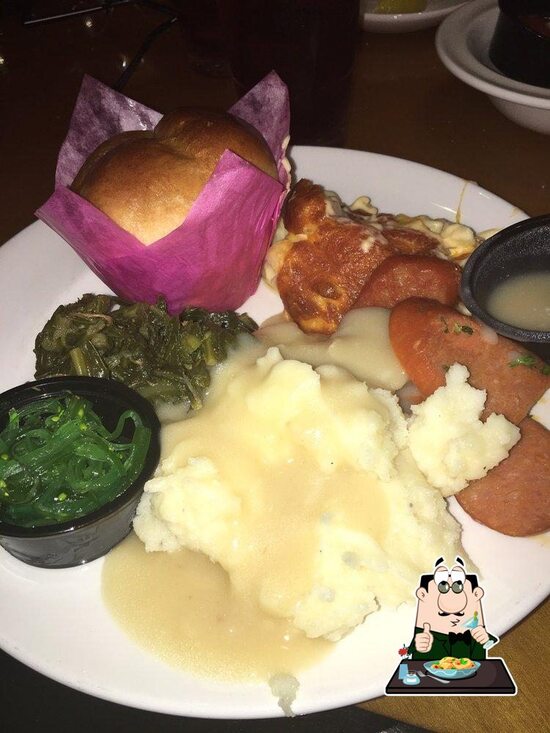 Menu at Assembly Line Buffet restaurant, Detroit