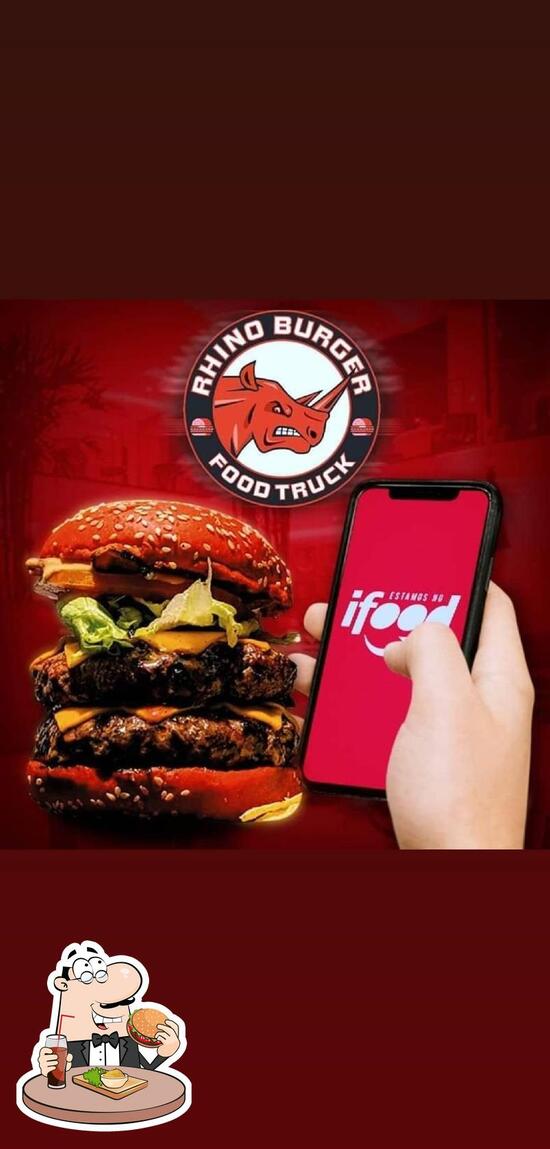 Menu at Rhino Burger Food Truck restaurant, São Paulo