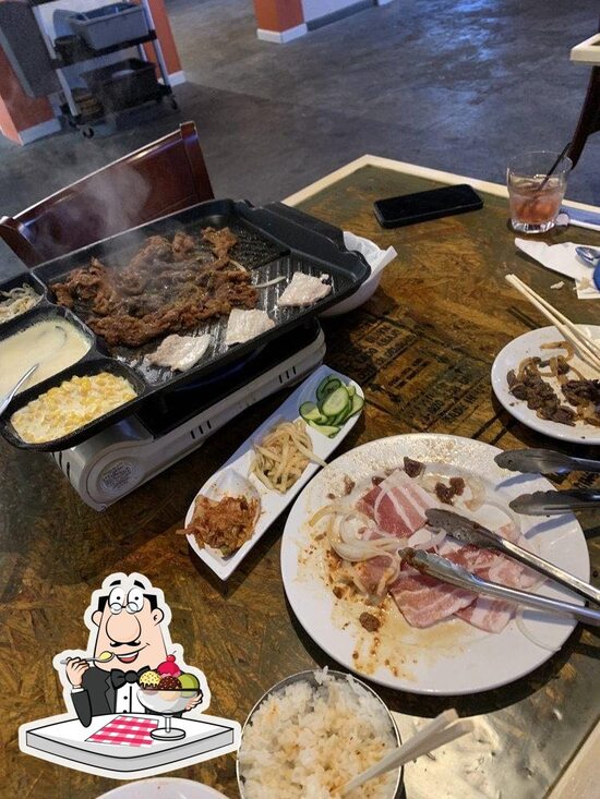 Menu at DWJ Korean BBQ, Memphis, 551 S Highland St