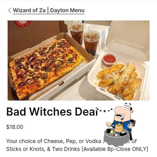 Wizard of Za Dayton in Dayton - Restaurant menu and reviews