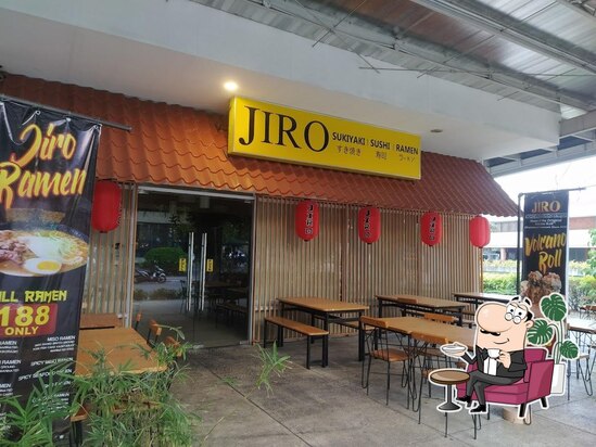 Menu at Jiro Sukiyaki Sushi Ramen restaurant, Angeles, 4HMP+8CJ