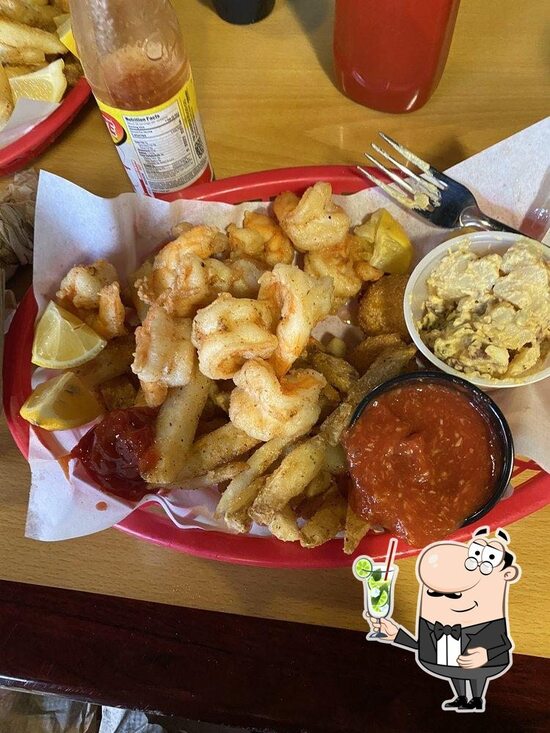 Menu at Macker Seafood restaurant, Daytona Beach, 141 Bay St