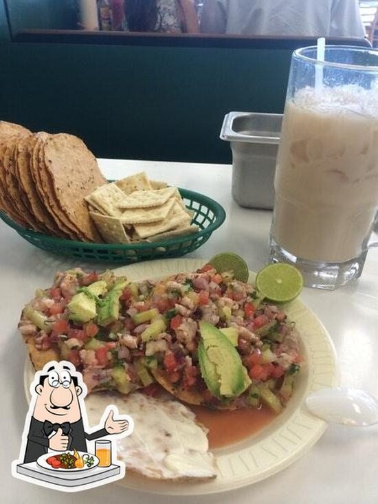 Menu at Mariscos Licenciado restaurant, Fontana