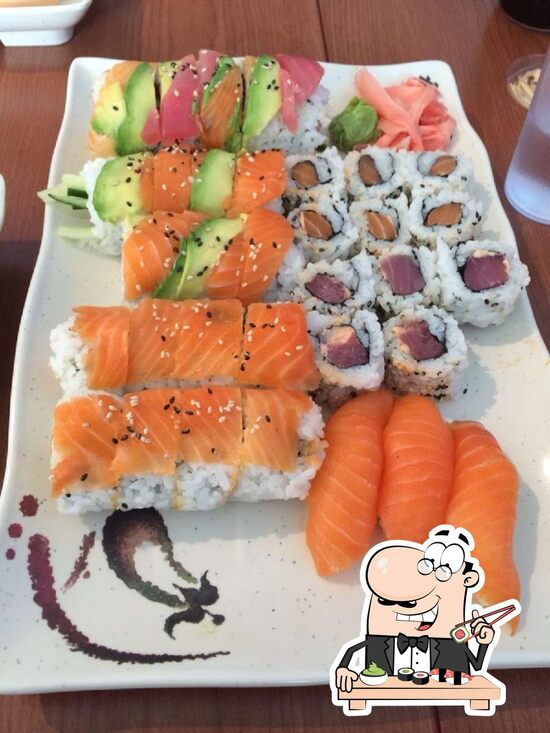 Menu at Miki Sushi restaurant, Montreal