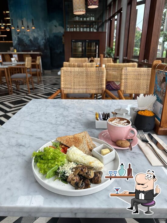 Menu at Clover Cafe, Ubud