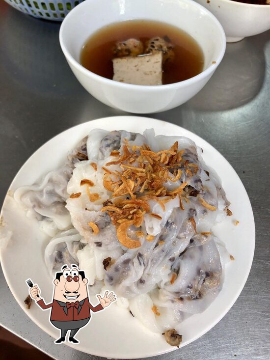 Menu at Bánh cuốn nóng Trường Anh, Hai Phong