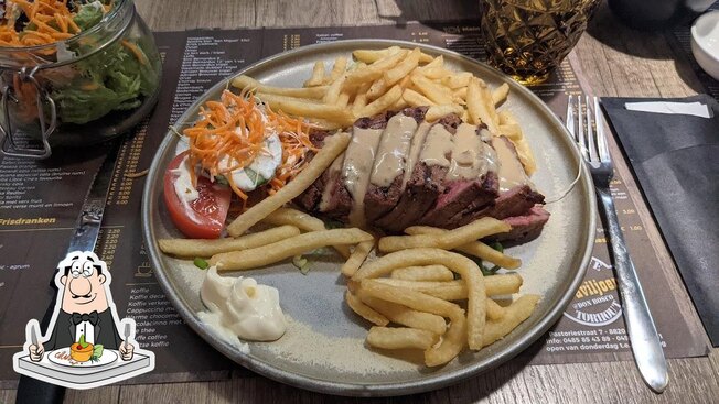 Menu at Pavi restaurant, Torhout, Pastoriestraat 7