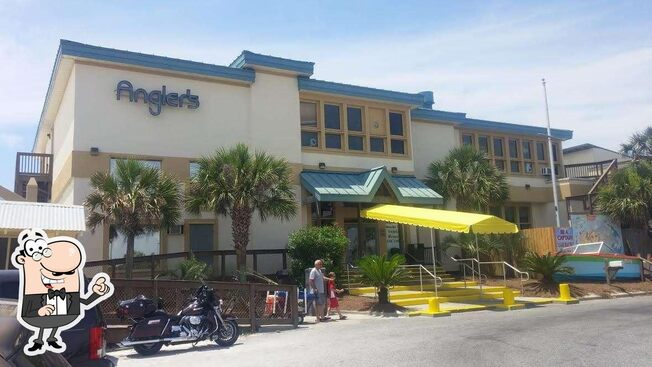 Menu at Angler's Beachside Grill restaurant, Fort Walton Beach