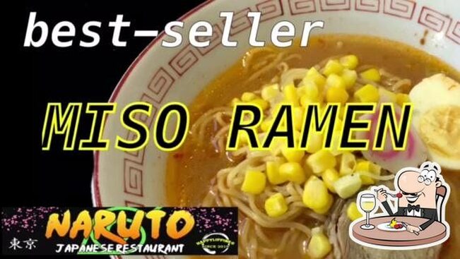 Menu at NARUTO japanese restaurant, Pulilan