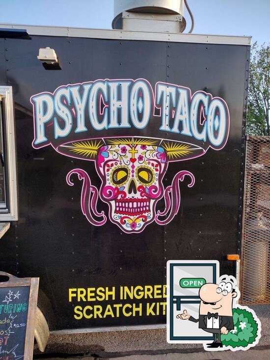 Carta del restaurante Psycho Taco, Oklahoma City