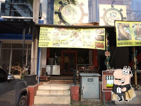 Menu at Captain Kim's Restaurant, Jakarta