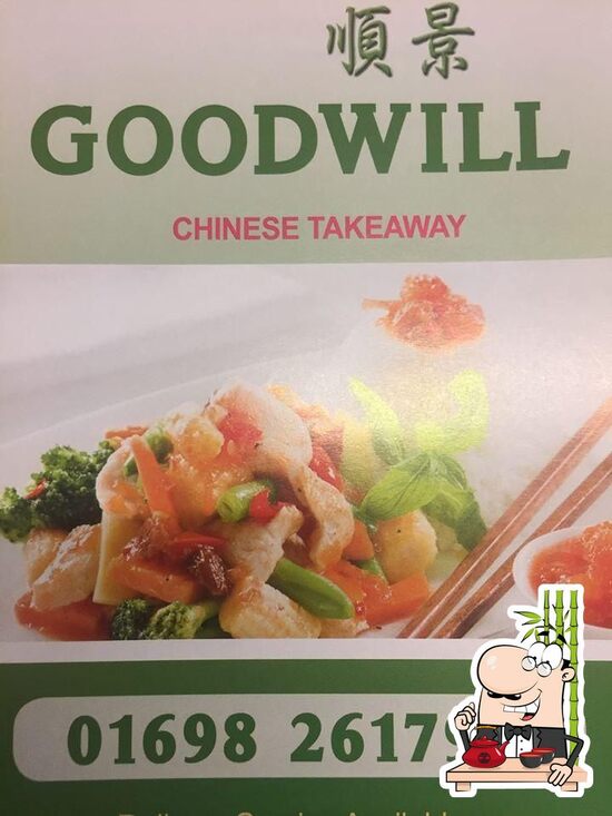 Menu at Good Will fast food, Motherwell