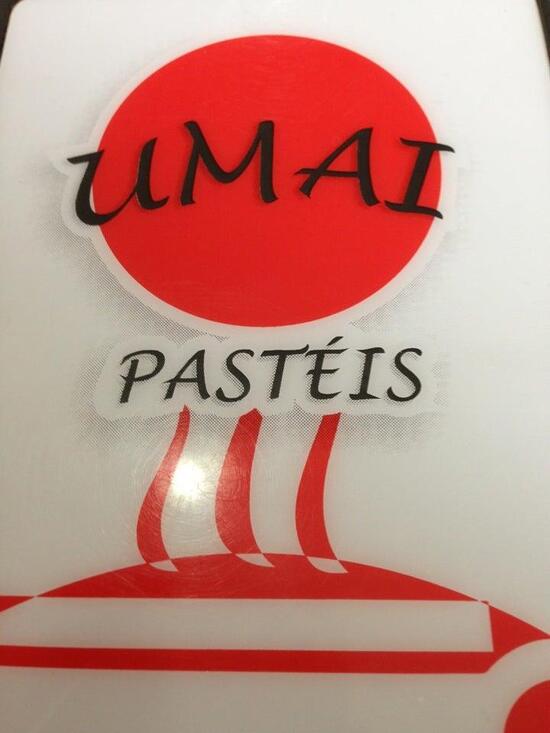 Menu at New Umai restaurant, Curitiba