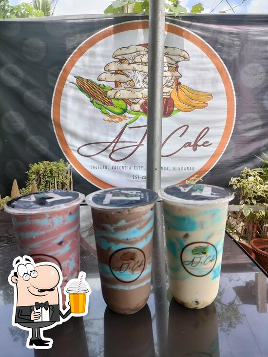 Menu at AJ's cafe, Valencia City