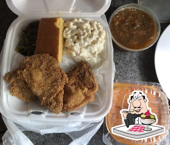 Menu at Marsha’s Soul Food Cafe, Cleveland