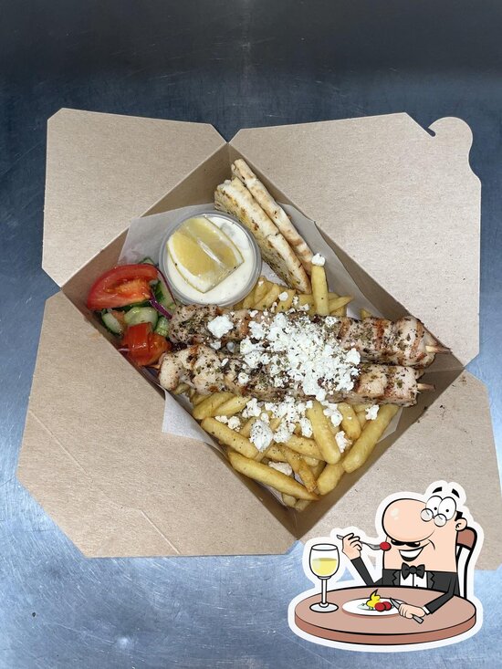 Menu at Zeus Greek Street Food restaurant, Canterbury