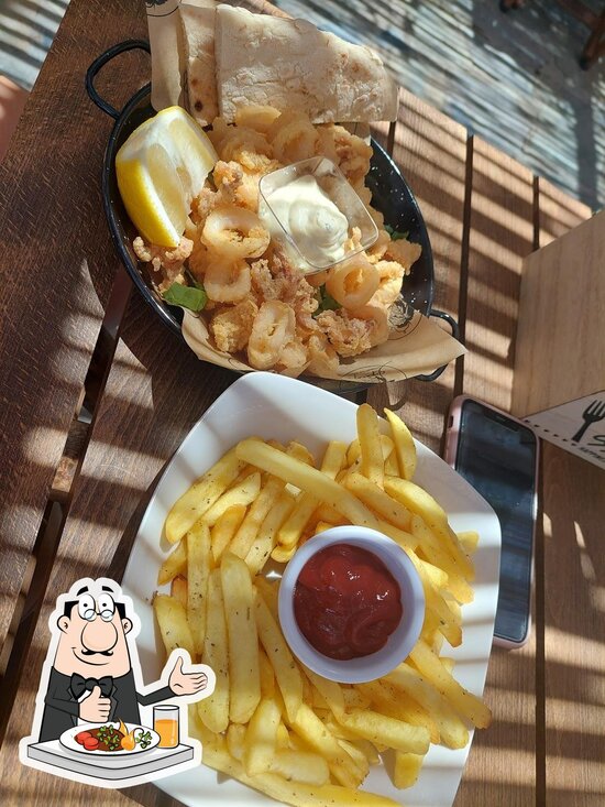 Menu at ΚΛΗΜΑΤΑΡΙΑ beach bar resto, Kato Pyrgos