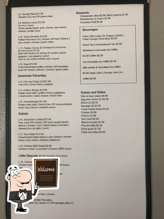 Yoli's kitchen, Creola - Restaurant menu, prices and reviews