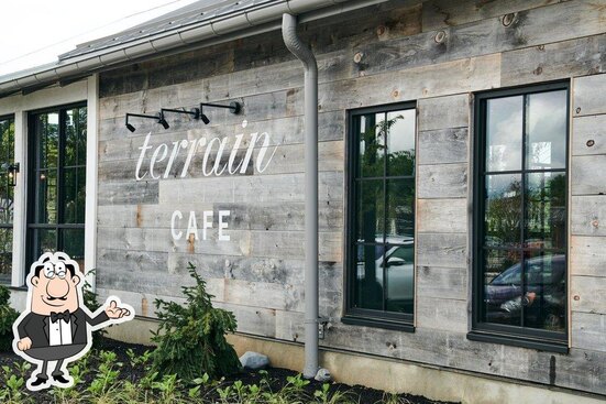 Menu at Terrain Cafe, Devon