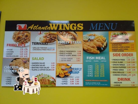 Atlanta Wings, 4421 Glenwood Rd #300 in Candler-McAfee - Restaurant ...