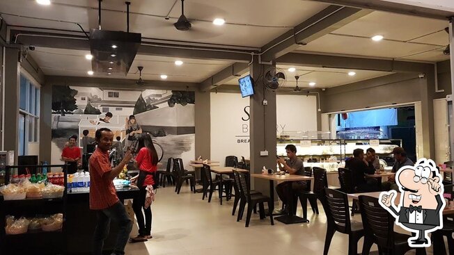 Menu at SP bakery, Batam