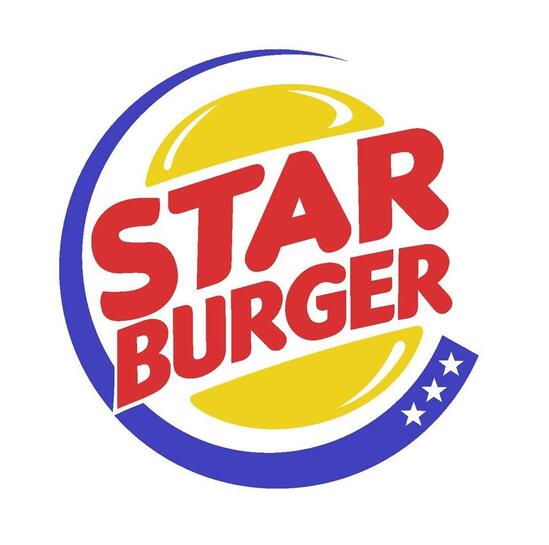 Menu at Star Burger restaurant, Prishtina