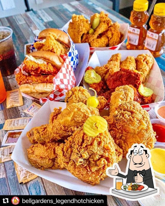 Menu at Legend Hot Chicken Restaurant, Chino Hills