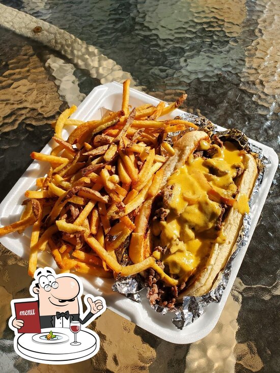 Menu at Steak & Taters Food Truck restaurant, Pea Ridge