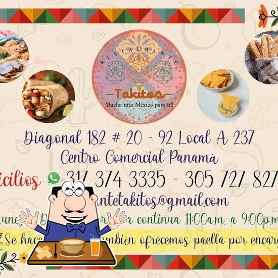 Restaurante Takitos, Bogotá - Menú del restaurante, precios y reseñas