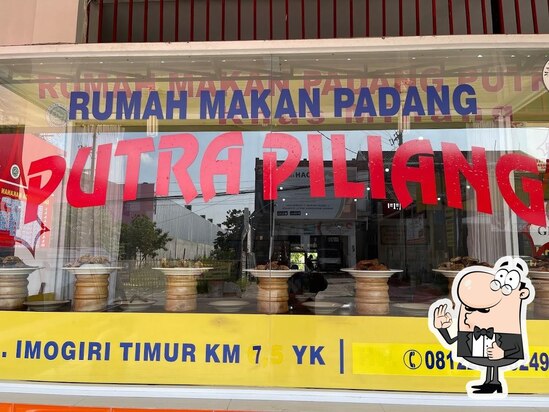 Menu at Rumah Makan Padang Putra Piliang Khas Minang ...
