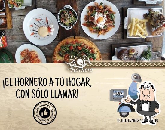 Menu at EL HORNERO restaurant, Santiago de Querétaro
