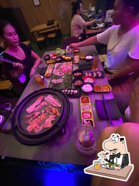 Menu at SheRaf Samgyupsal Bistro restaurant, Cebu City