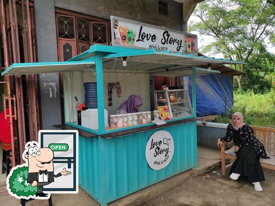 Menu at Love Story Cafe, Balun