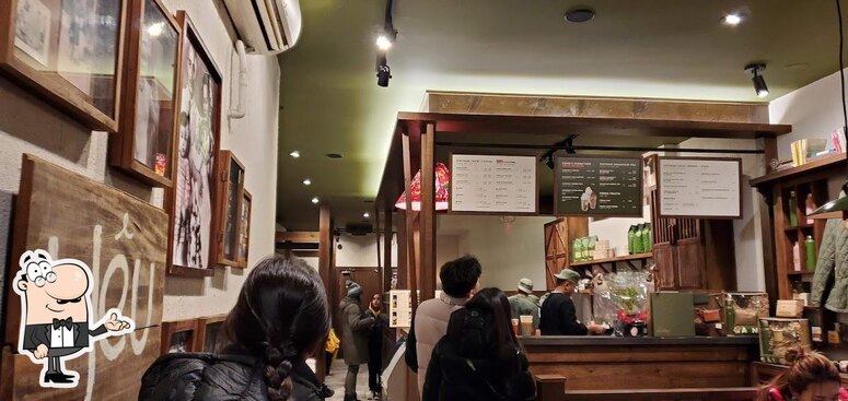 Menu au Cong Caphe (Annex) café, Toronto