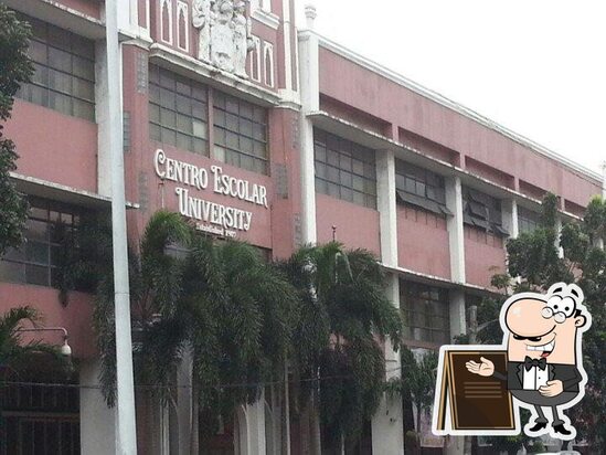 Menu at CEU Mendiola cafeteria, Manila