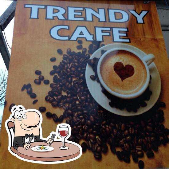 Menu at Trendy Cafe, Kestel