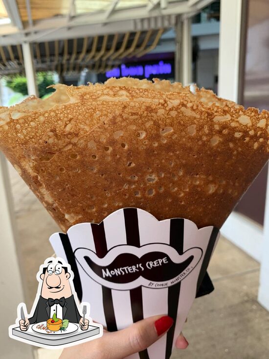 Menu at Monster's Crepe (k village), Bangkok, Sukhumvit 26