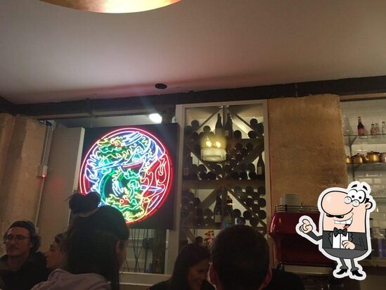 Menu at Double Dragon restaurant, Paris