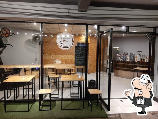 Menu at MG coffee cafe, Bangkok