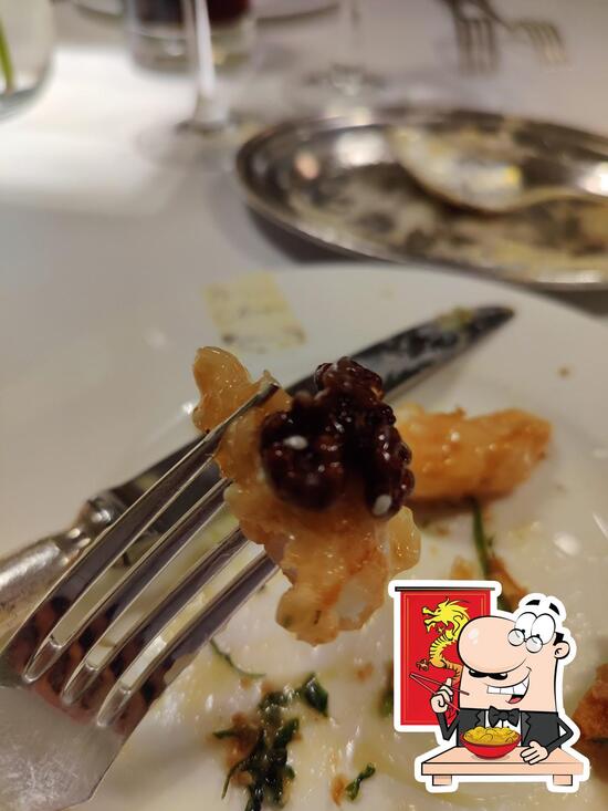 Menu at Mr Chow restaurant, London
