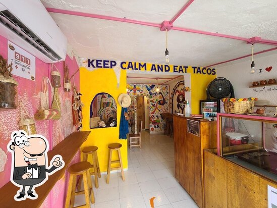 Menu at Guisados restaurant, San Miguel de Cozumel