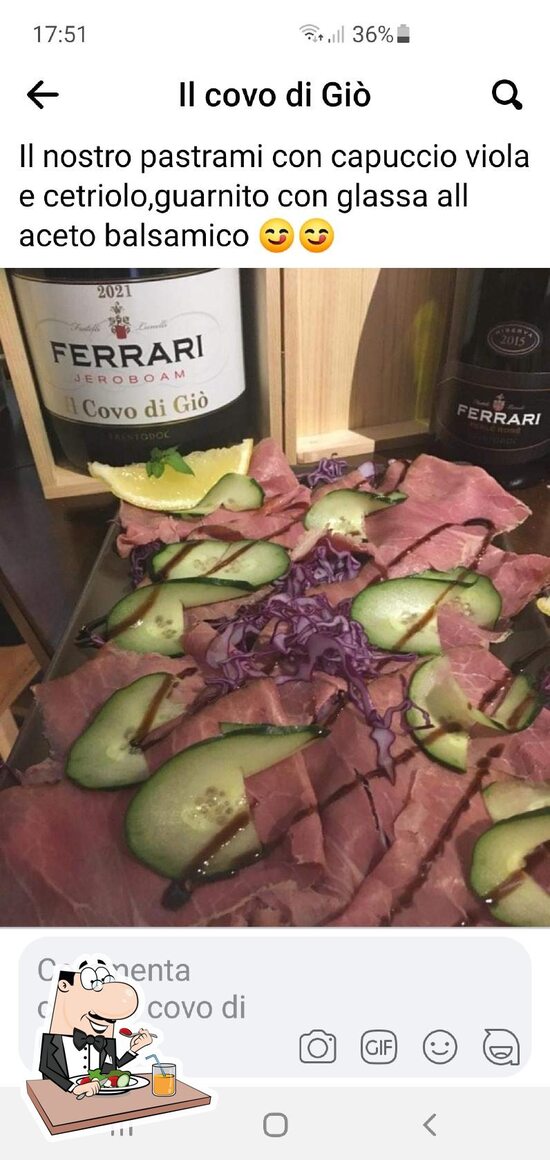 Speisekarte von Il covo di Giò pub & Bar, Triest