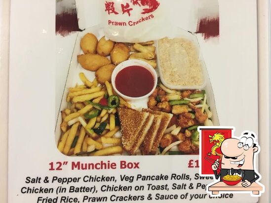 Menu at Mei Sing fast food, Bathgate