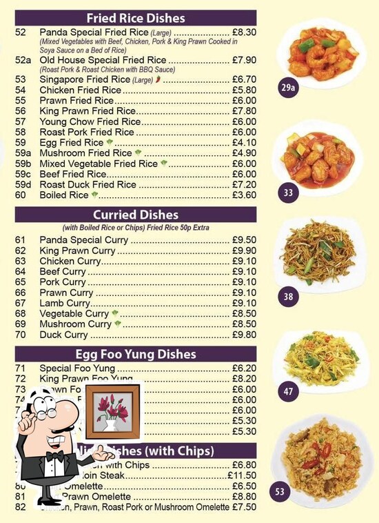 New Panda, Ferndown - Restaurant menu, prices and reviews