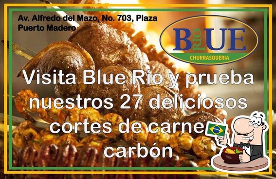Menu at Restaurante Brasileño Blue Río, Toluca