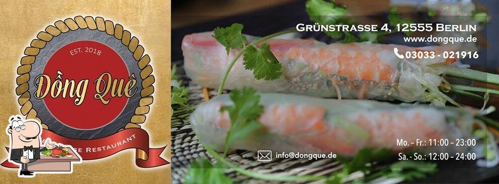 Dong Que Vietnamesisches Restaurant, Berlin, Grünstraße 4 - Restaurant ...