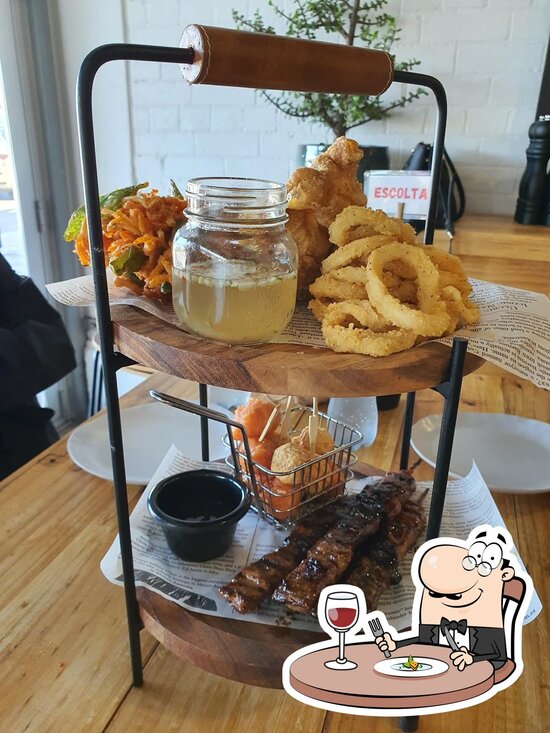 Menu at Manila restaurant, Semaphore