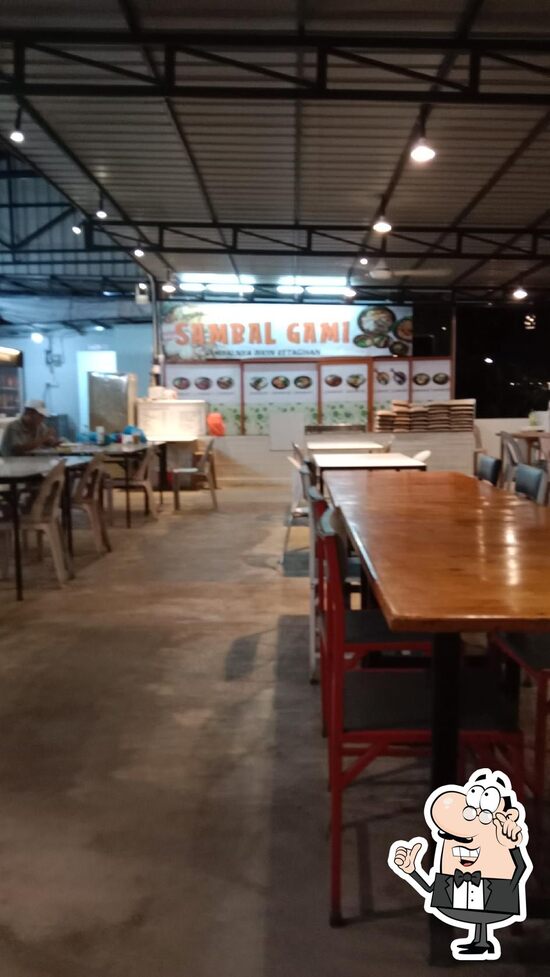 Menu at Sambal Gami Makmur restaurant, Batam